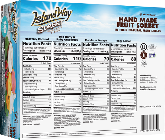 Variety 10-Pack | Island Way Sorbet