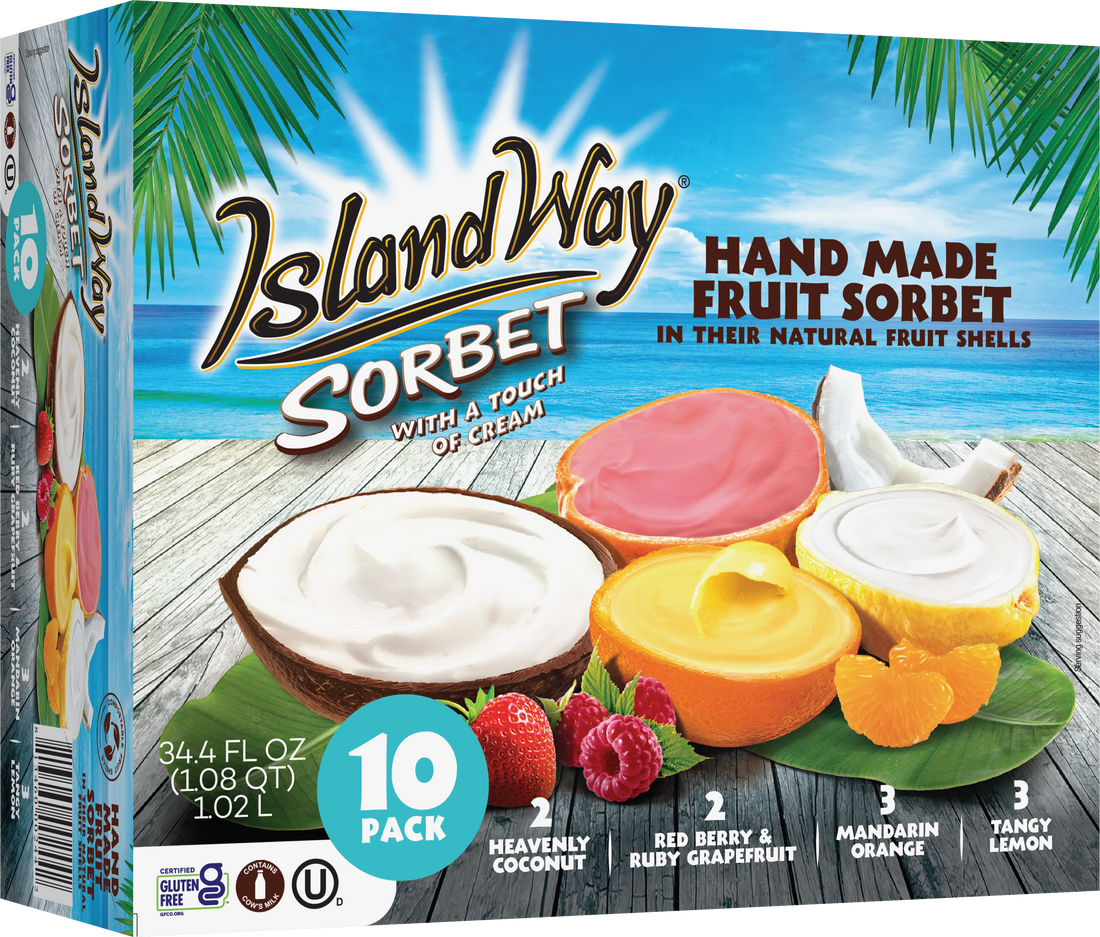 Variety 10-Pack | Island Way Sorbet